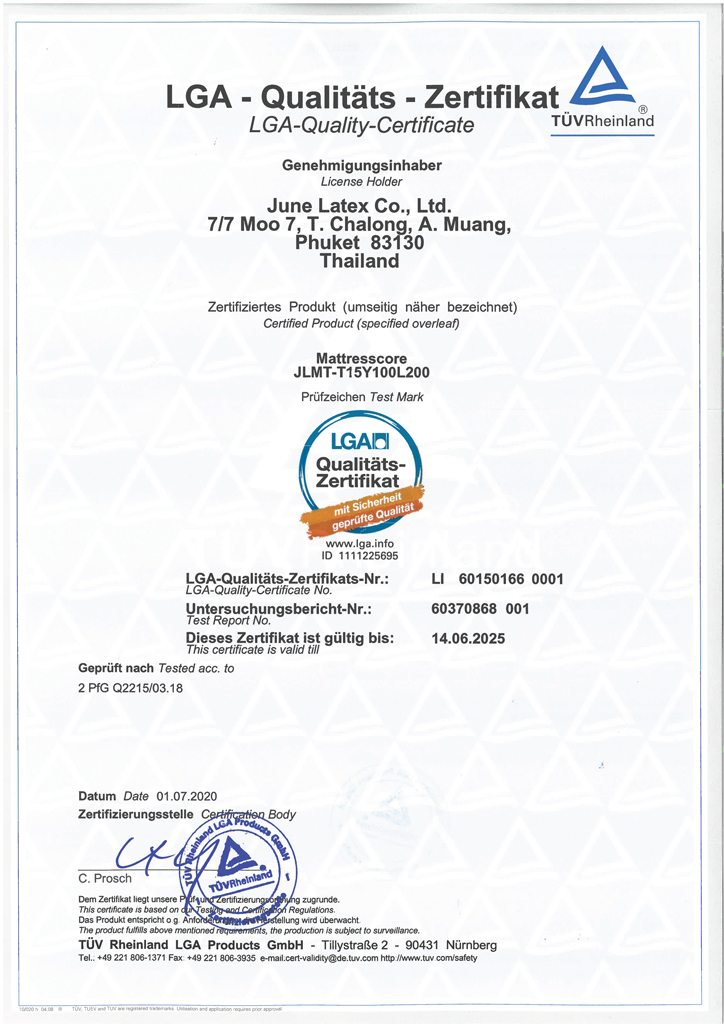 LGA Quality Certification