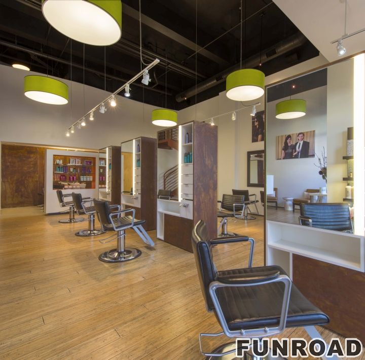 Quality Hair Salon Display Cabinet for Barber Shop Design | Funroadisplay