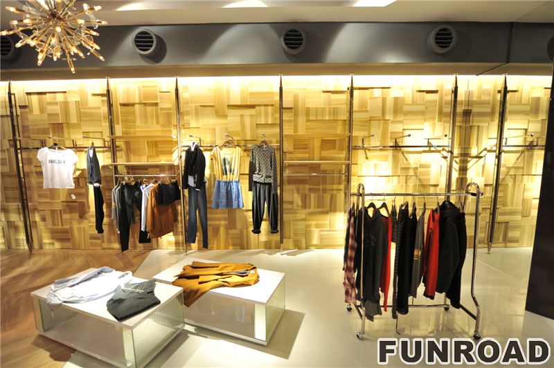 New Retail Showcase Cabinet for Clothing Store Decoration | Funroadisplay