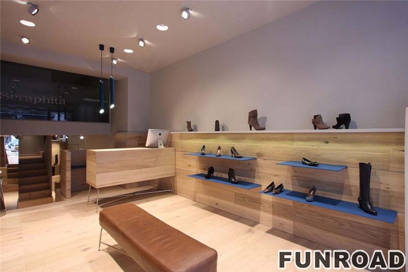 Fashion Shoes Display Showcase with LED Light for Brand Store Decor ...