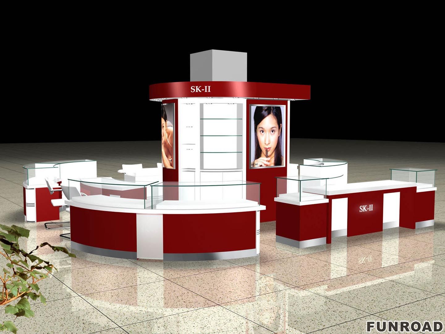 Retail Display Kiosk for Shopping Mall Decoration | Funroadisplay