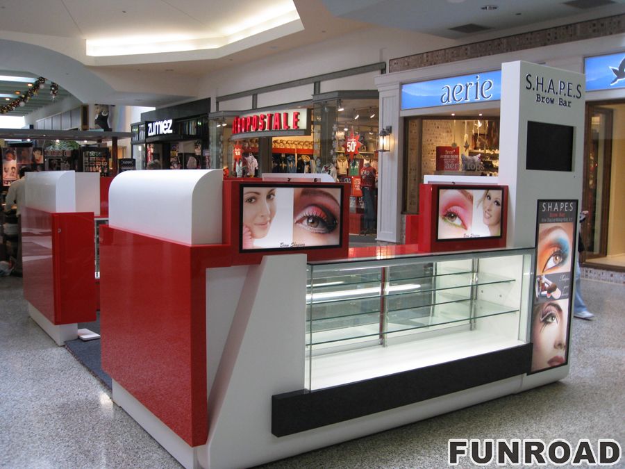 Retail Brow Salon Display Showcase for Beauty Store | Funroadisplay