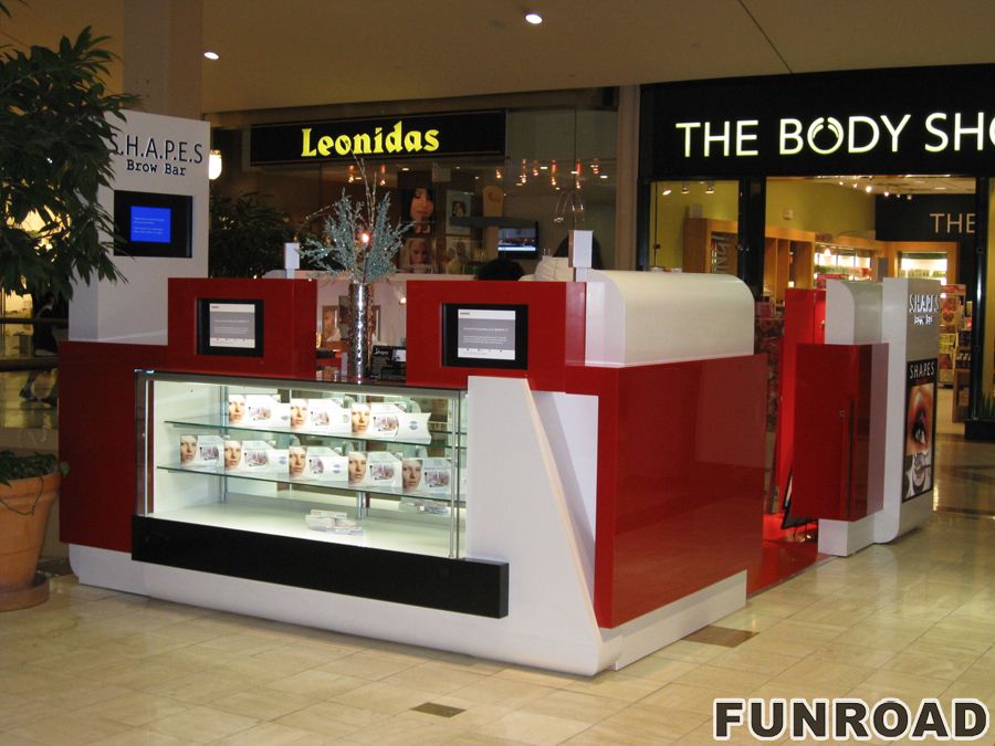 Retail Brow Salon Display Showcase for Beauty Store | Funroadisplay