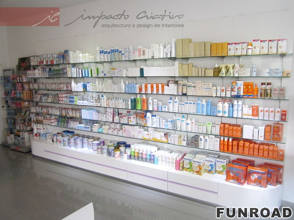 Unique Retail Pharmacy Showcase for Drug Store Decor | Funroadisplay