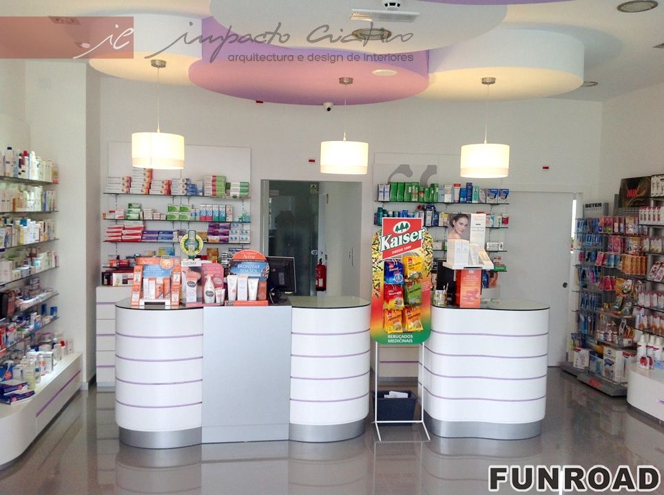 Unique Retail Pharmacy Showcase for Drug Store Decor | Funroadisplay