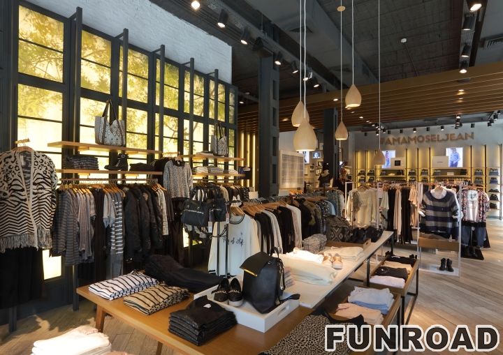 Customized Clothing Display Case for Shop Interior Decoration ...