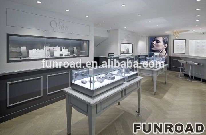 Jewellery Shop Showcase Design for Jewellery Showcase Display