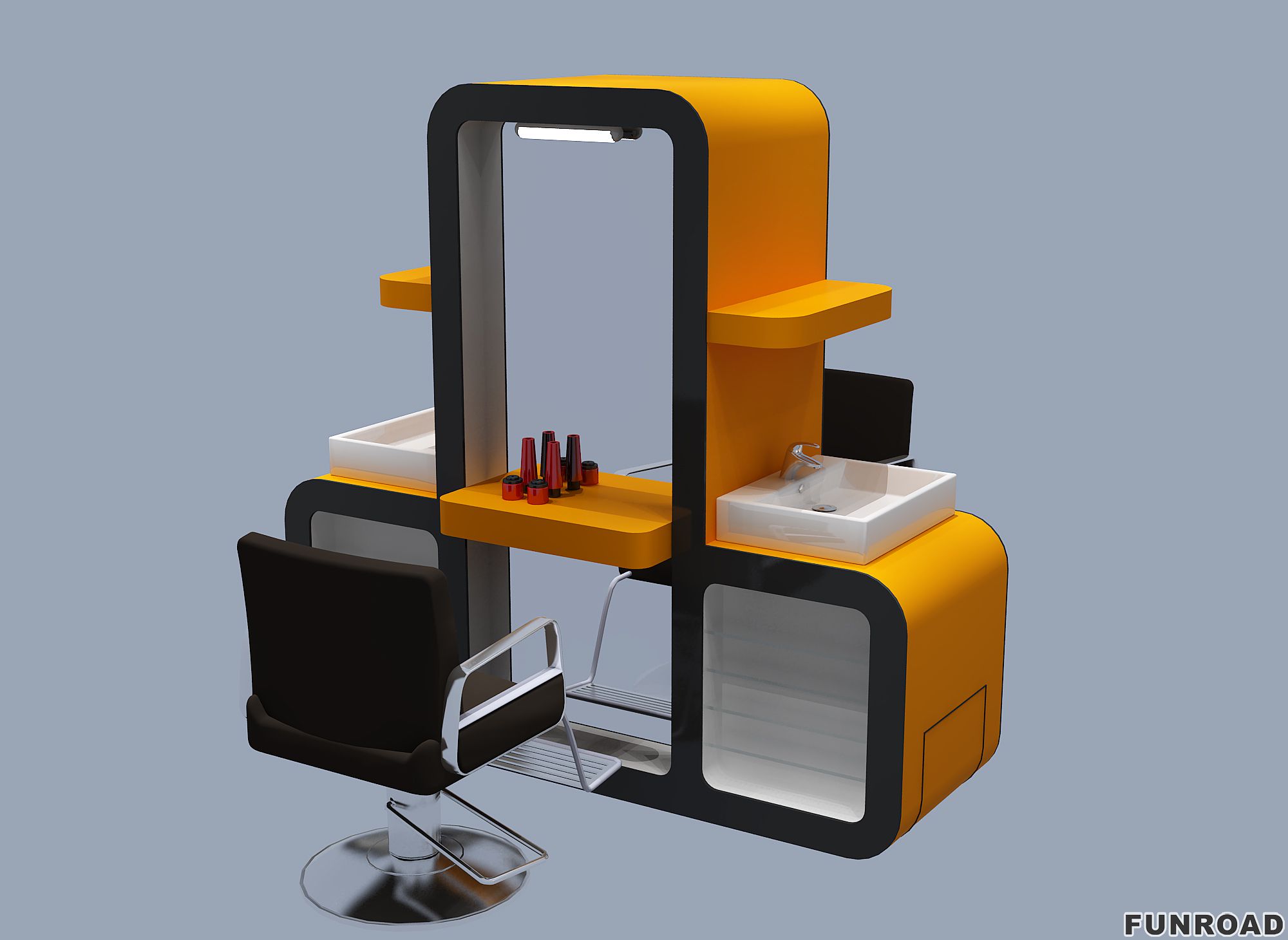 Hair salon Display For beauty Hair