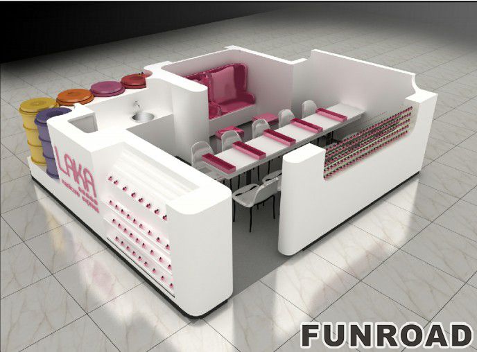 Best Design for Shopping Mall Cosmetic Showcase Counter | Funroadisplay