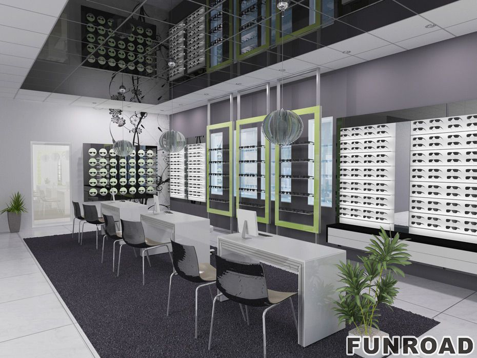 Retail Sunglass Display Showcase for Optical Store Design | Funroadisplay
