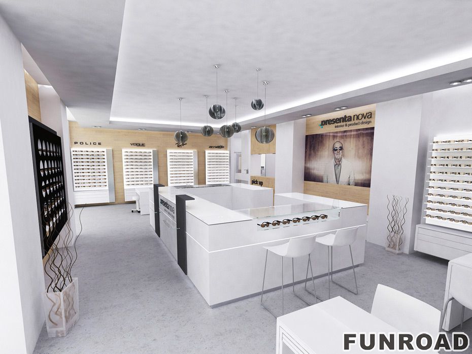 Retail Sunglass Display Showcase for Optical Store Design | Funroadisplay