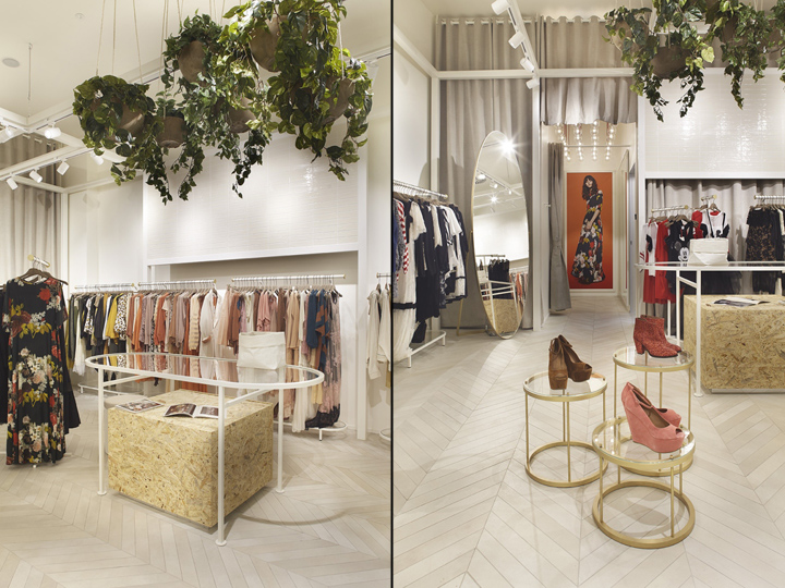 New Ladies Clothing Display Counter for Shop Furniture Decor ...