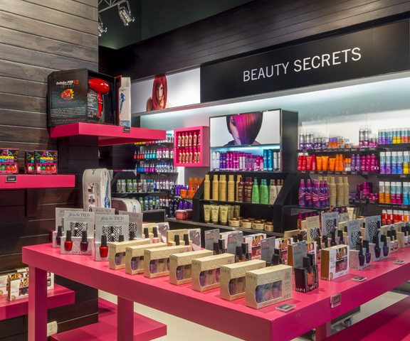 Retail Cosmetic Display Showcase for Makeup Store Design | Funroadisplay