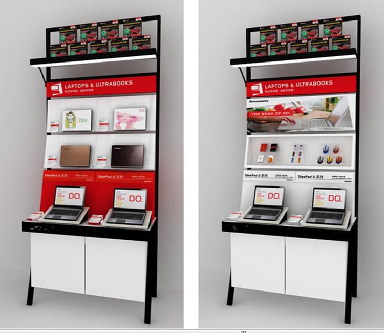 Wall Electronic Display Showcase for Cell Phone Retail Store ...
