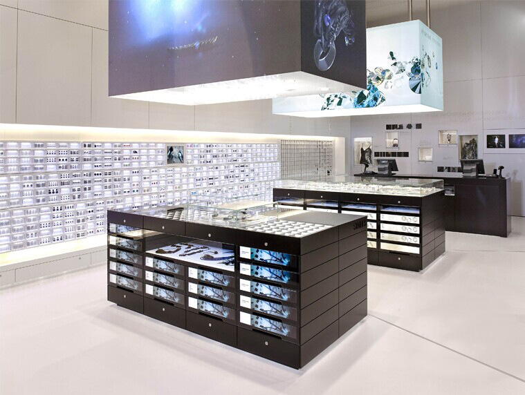 Customized Acrylic Display Cabinet for Retail Store Design | Funroadisplay