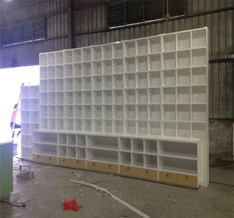 pharmacy display counter hospital furniture metal display rack for medical