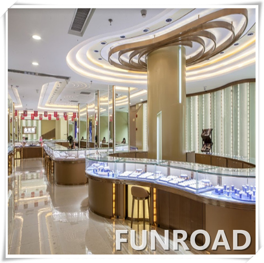 2019 Newest Display Counter for Jewelry Brand Store Display | Funroadisplay