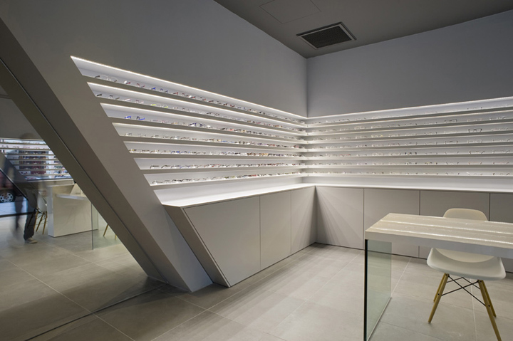 Optical Ark Showcase for Retail Eyewear Shop Interior Design ...