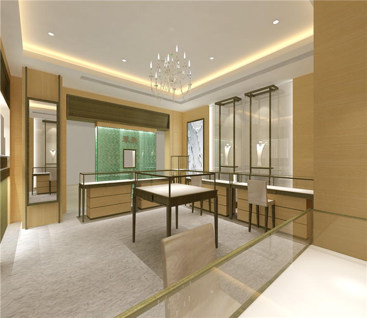 New 3D Design for Shopping Mall Jewelry Display Showcase | Funroadisplay