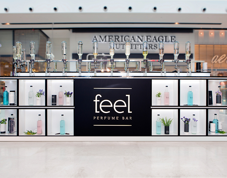 Retail Glass Cosmetic Display Showcase for Makeup Display | Funroadisplay