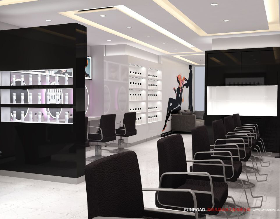 Wooden Hair Salon Display Kiosk for Barber Store Decor | Funroadisplay