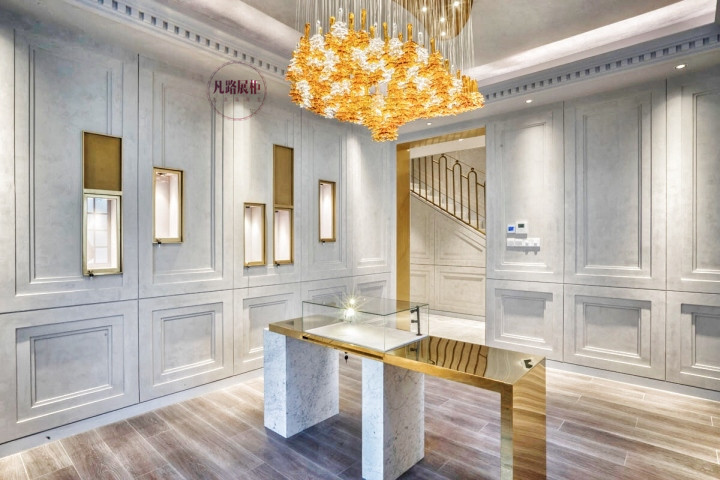 Private Jewelry Showroom - Jewelry Display Cabinet