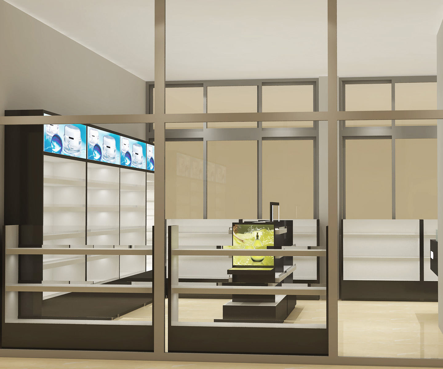 New Style Cosmetic Showcase for Beauty Shop Design | Funroadisplay