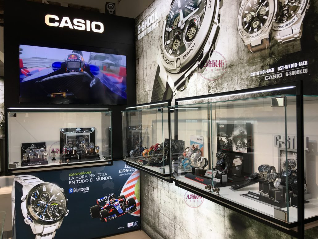 Stylish Watch Display Cabinet for Watch Store Furniture | Funroadisplay