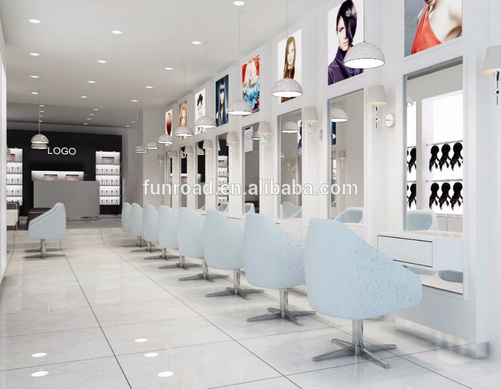 For Beauty Store Decor Hair Salon Display Cabinet | Funroadisplay