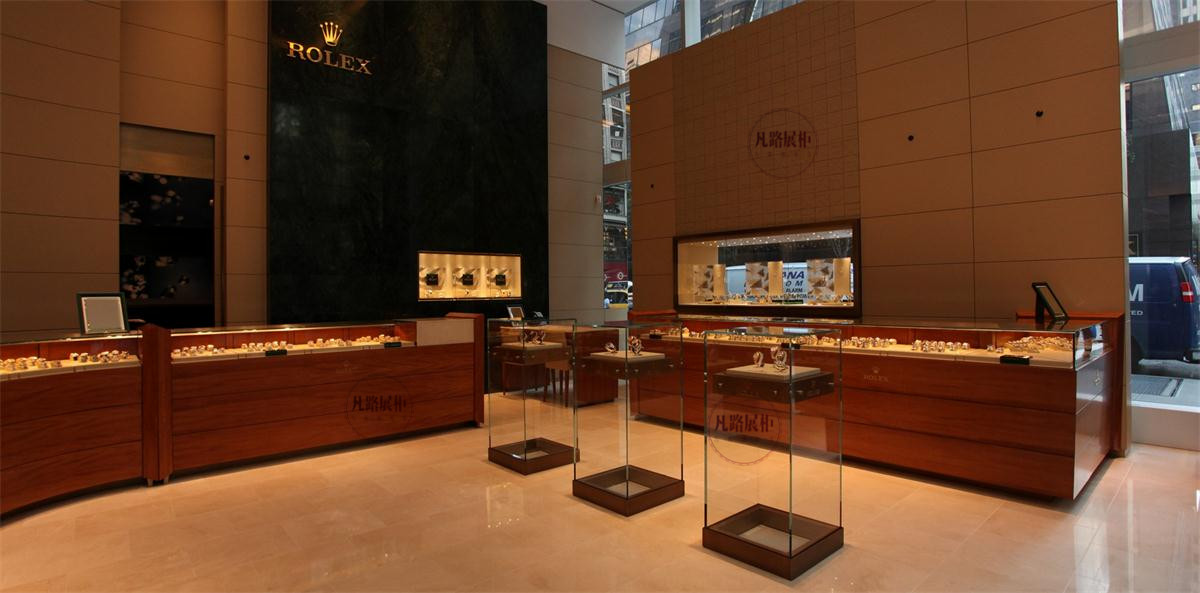 Customized Wooden Watch Display Showcase | Funroadisplay