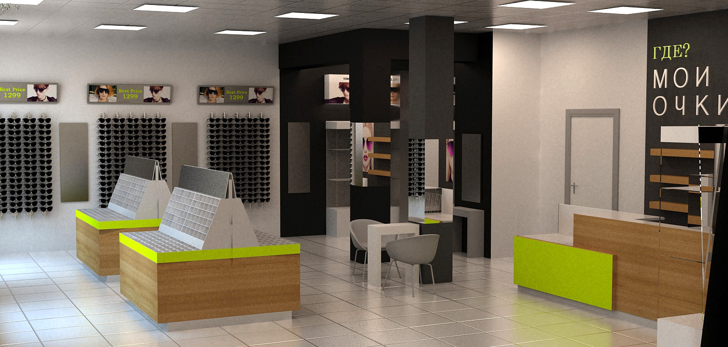 3D Design Optical Display Showcase for Shoping Mall Decor | Funroadisplay