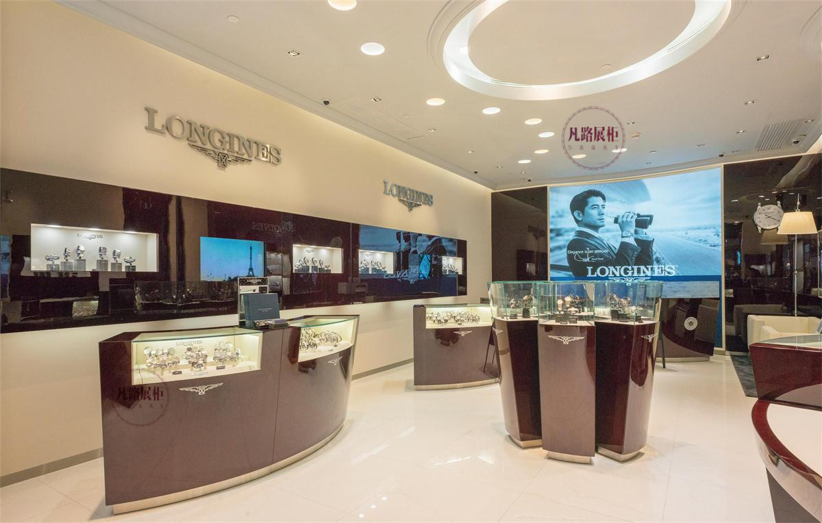 Watch Showcase with Corner Reception for Watch Display | Funroadisplay