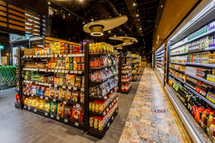 Retail Display Showcase for Supermarket Shop Decoration | Funroadisplay