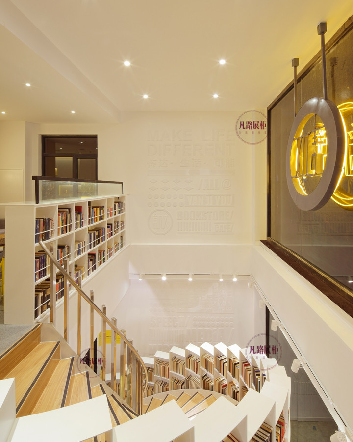 Wooden Bookshelf Display Case for Library and Book Store | Funroadisplay