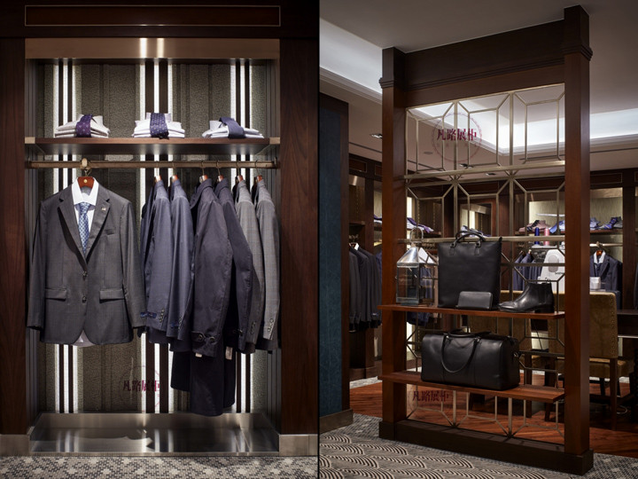 Retail Glass Cloth Showcase for Clothing Shop Decoration | Funroadisplay