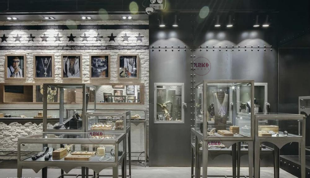 Retail Jewelry Showcase Cabinet for Shopping Mall | Funroadisplay