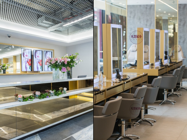 Cosmetic Showcase Display for Shopping Mall Decoration