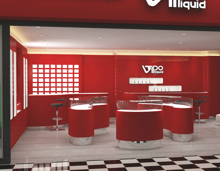 Retail Modern Glass Display Showcase for Shopping Mall Decoration