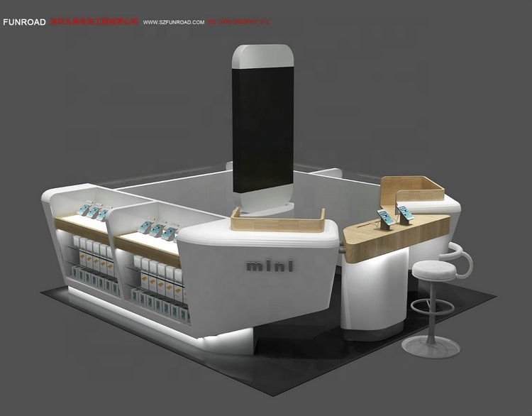 Shopping Mall Customized Cell Phone Display Showcase | Funroadisplay