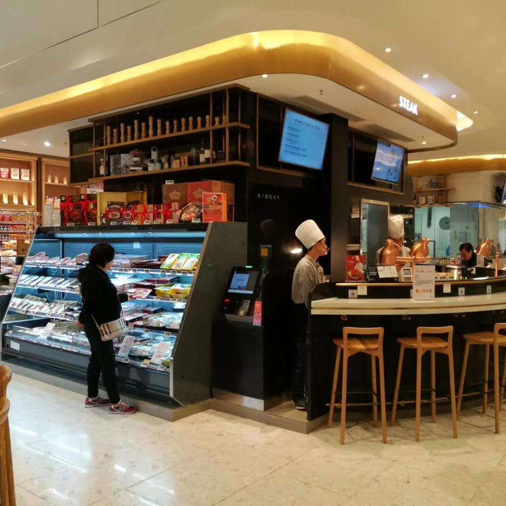 Promotional Food & Beverage Kiosk for Shopping Mall Design | Funroadisplay