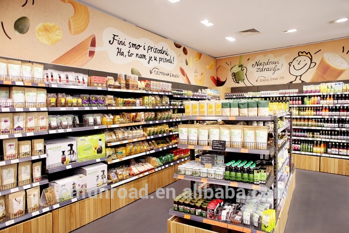 Bespoke Market Food Display Cabinet Kiosk For Retailer Or Shopping Mall ...