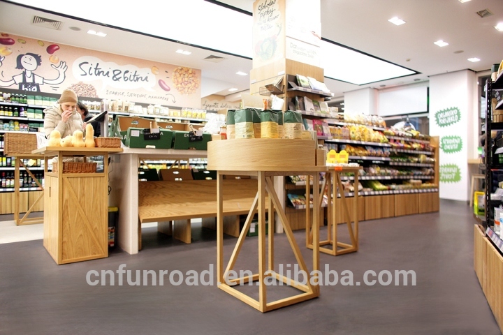 Bespoke Market Food Display Cabinet Kiosk For Retailer Or Shopping Mall ...
