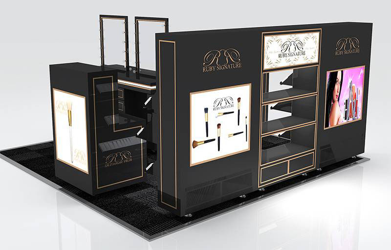 High-end Cosmetic Showcase Counter for Beauty Shop Furniture ...