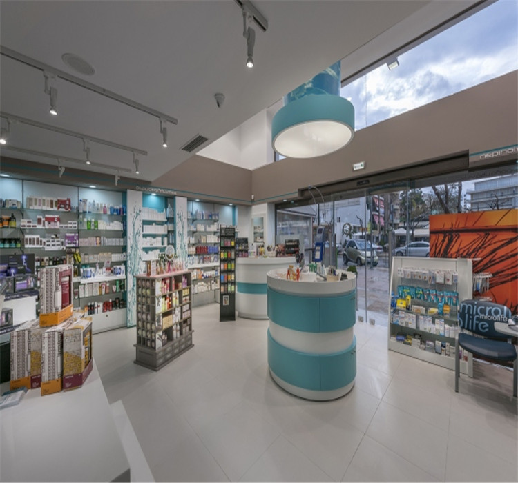 Medical Counter Modern Pharmacy Design Retail Furniture Pharmacy ...