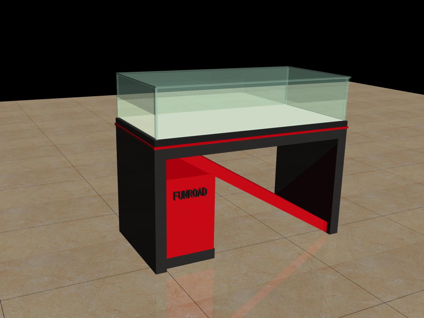 modern high quality cell phone glass store mobile phone display showcase