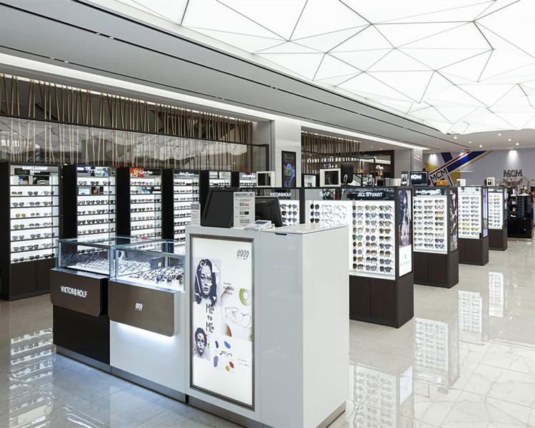 FR-SG-239 high end optical furniture interior design shop counter display