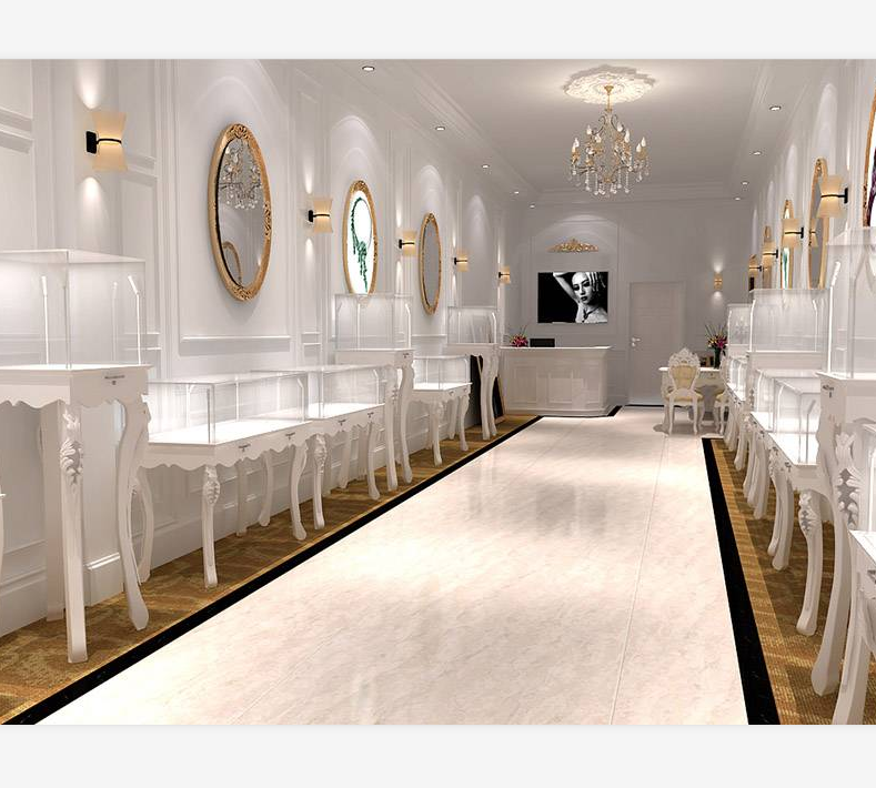 Luxurious Jewelry Shop Interior Design