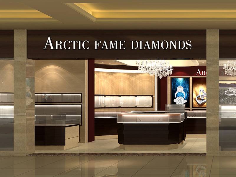 Fancy wooden jewelry Display Case Design