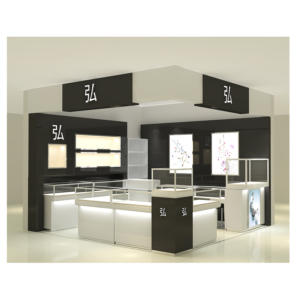 Professional Manufacturer OEM Modern Retail Store Jewelry Showcase