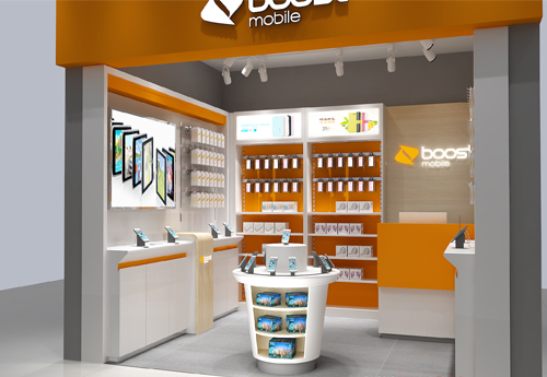 Retail wooden design cellphone shop displays electronic store display ...